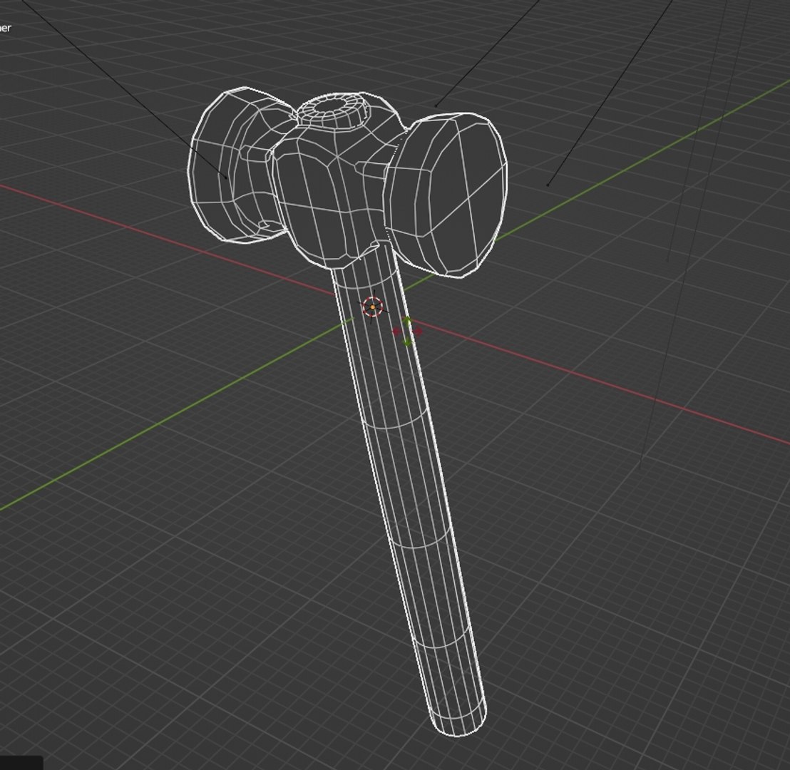 3D Blacksmith hammer model - TurboSquid 1831044