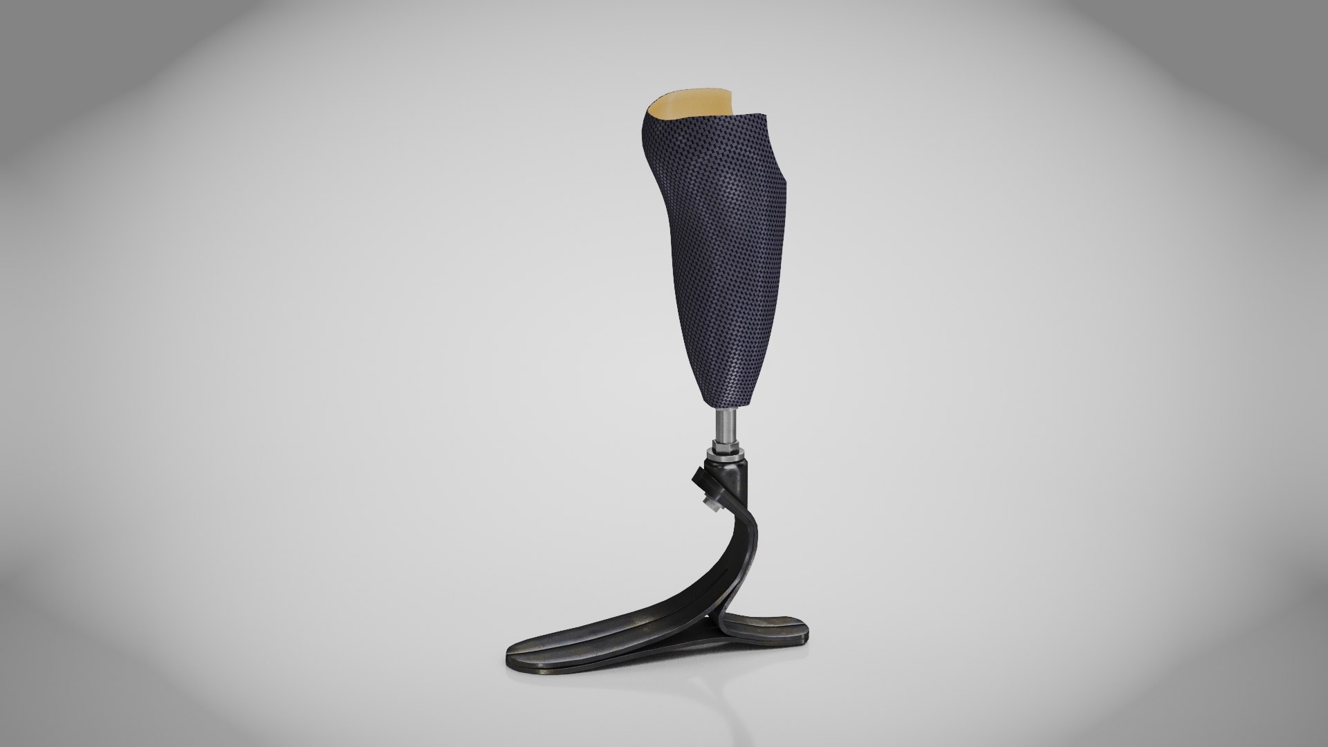 3D Below Knee Prosthetics V1 Model - TurboSquid 2133237