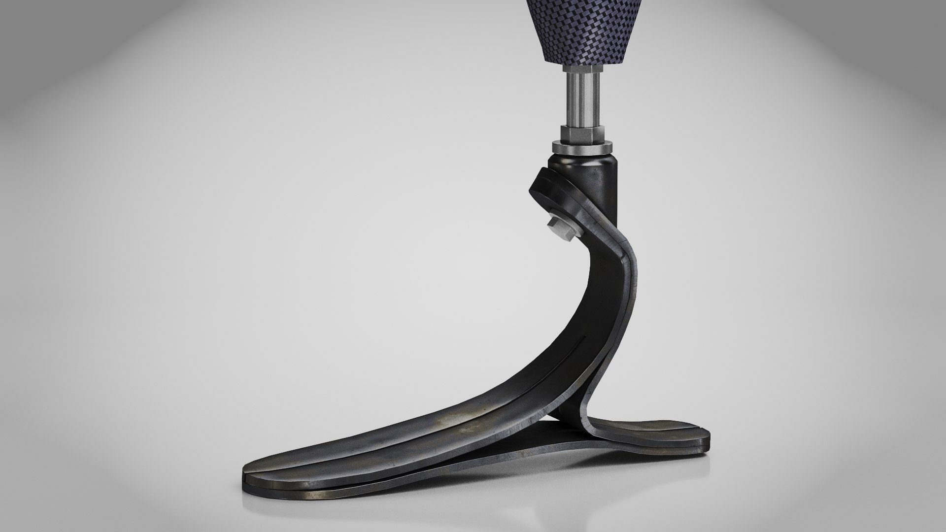 3D Below Knee Prosthetics V1 Model - TurboSquid 2133237