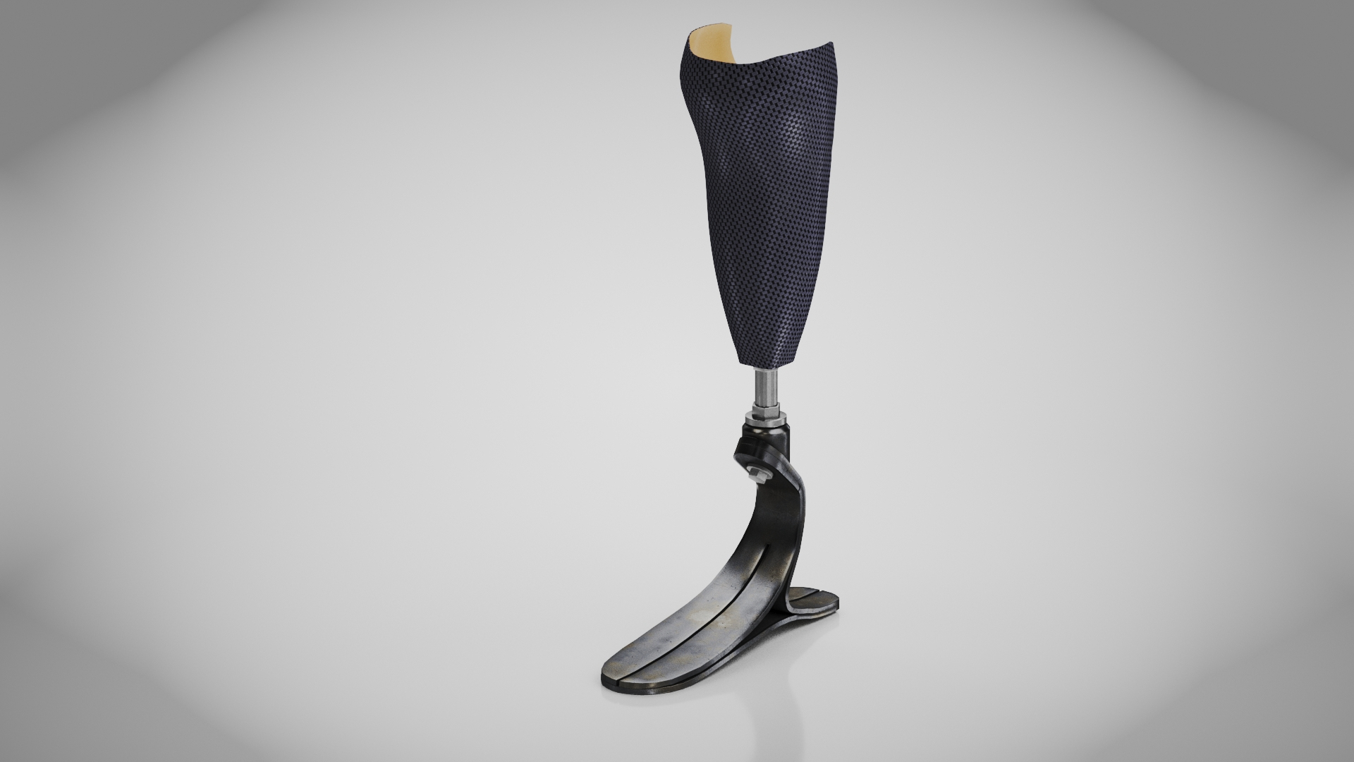 3D Below Knee Prosthetics V1 Model - TurboSquid 2133237