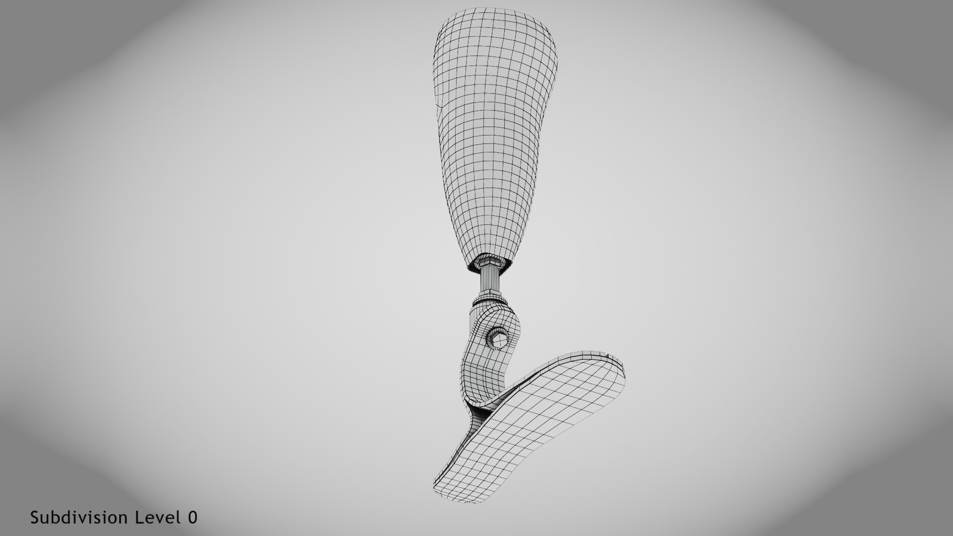 3D Below knee prosthetics v1 model - TurboSquid 2133237