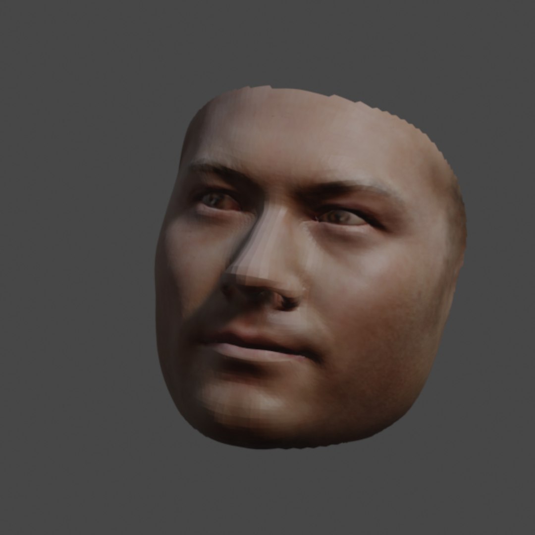 modelo 3d Dave Bautista Face - R2 - TurboSquid 1972310