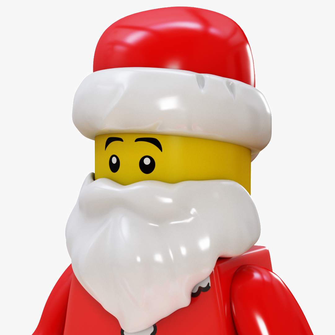 3D model lego santa - - TurboSquid 1404501