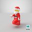 3D Model Lego Santa - - TurboSquid 1404501