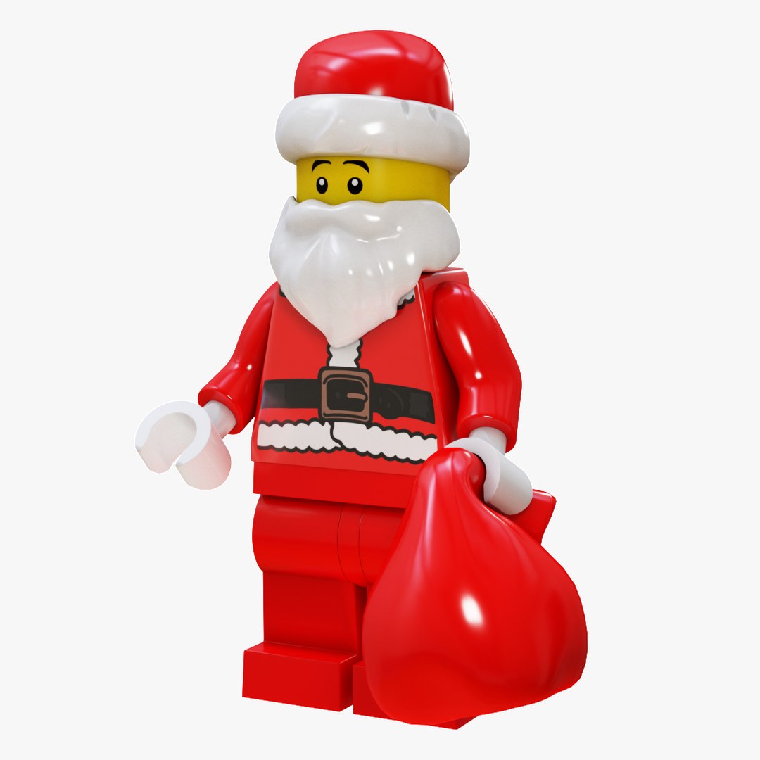 3D model lego santa - - TurboSquid 1404501