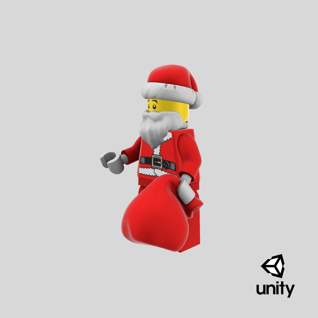 3D model lego santa - - TurboSquid 1404501