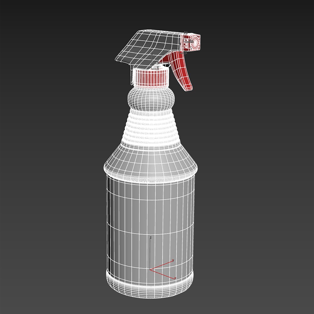 Spray Bottle High-Quality 3D Spray Bottle Model 3D Model - TurboSquid ...