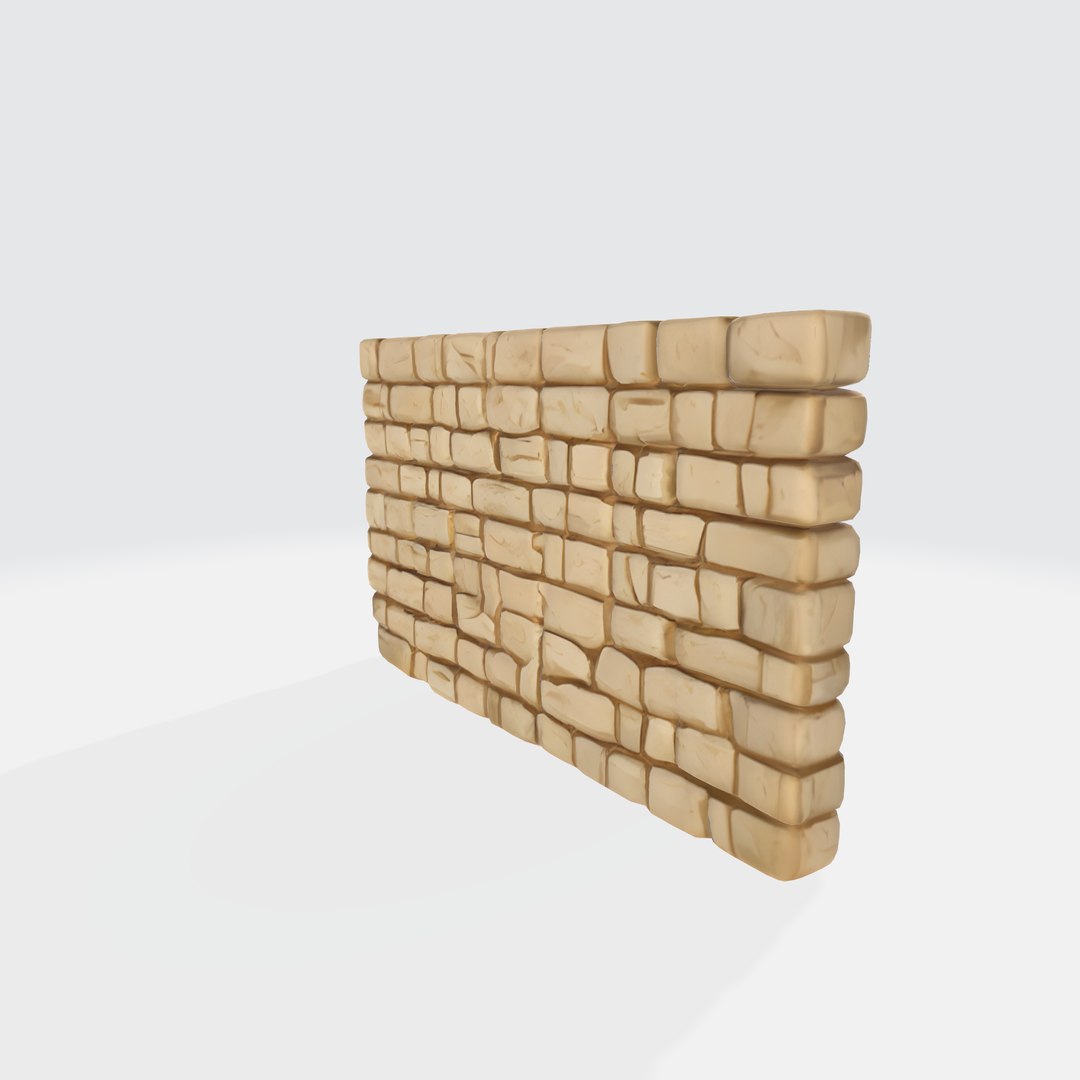 Modular Stone Wall 3D - TurboSquid 2275751