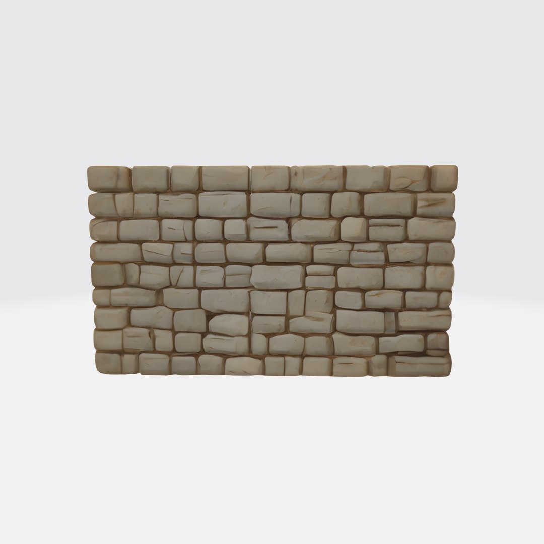 Modular Stone Wall 3D - TurboSquid 2275751
