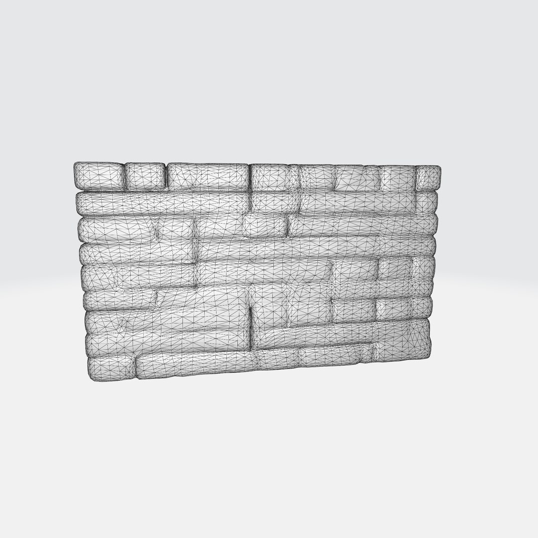 Modular Stone Wall 3D - TurboSquid 2275751