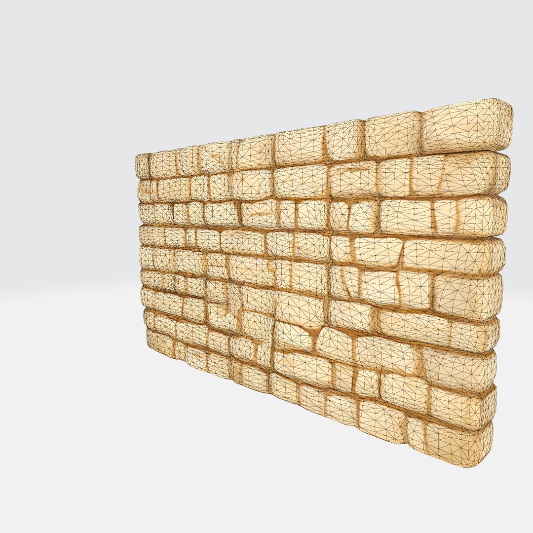 Modular Stone Wall 3D - TurboSquid 2275751