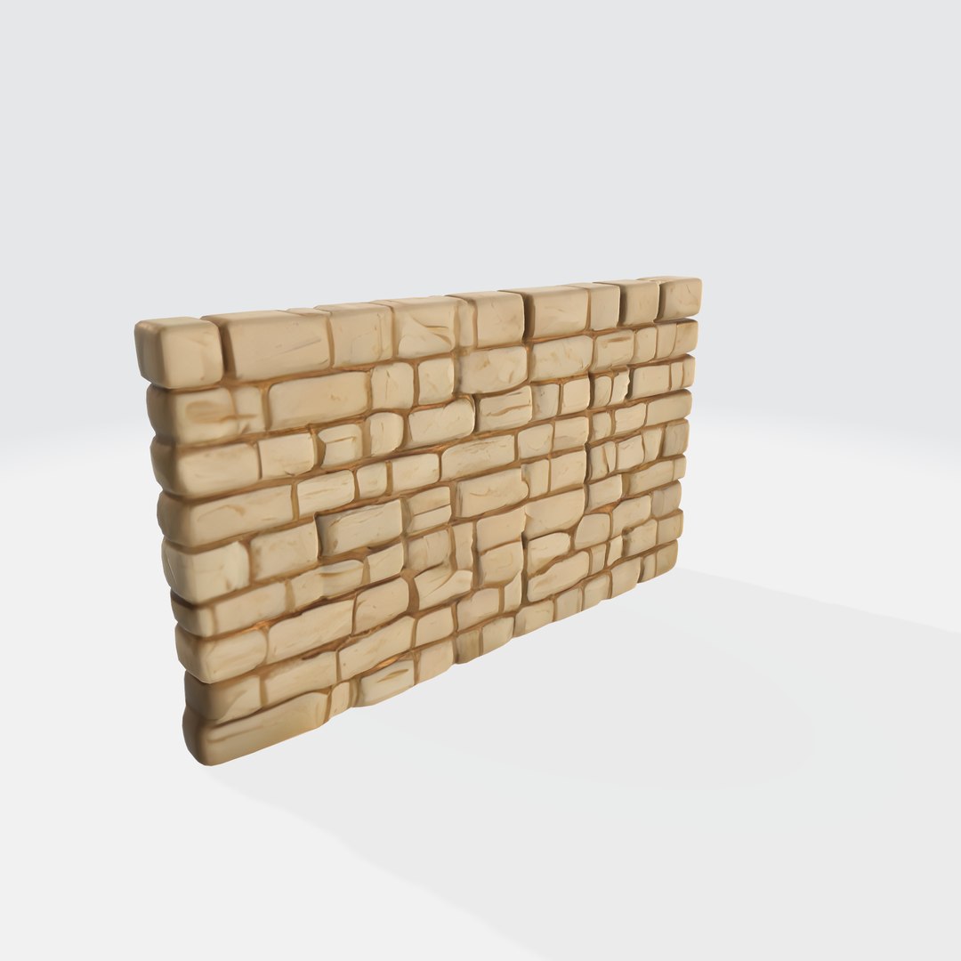 Modular Stone Wall 3D - TurboSquid 2275751