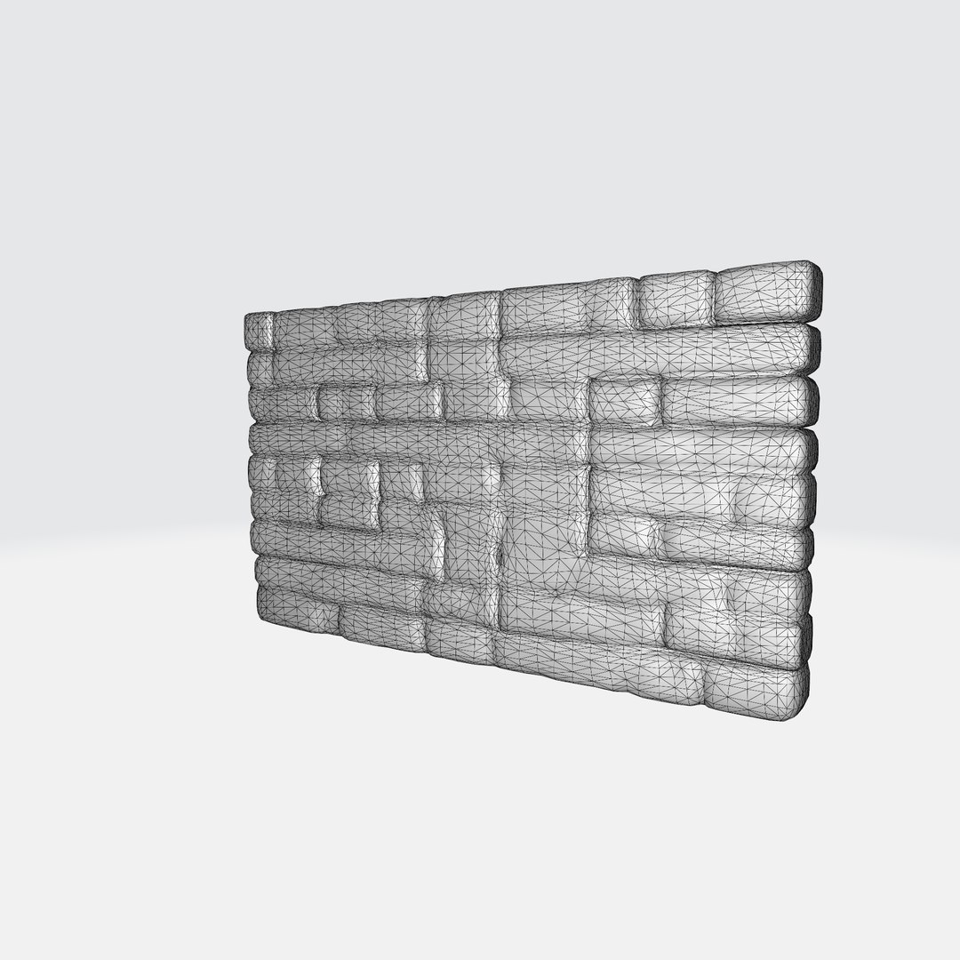 Modular Stone Wall 3D - TurboSquid 2275751