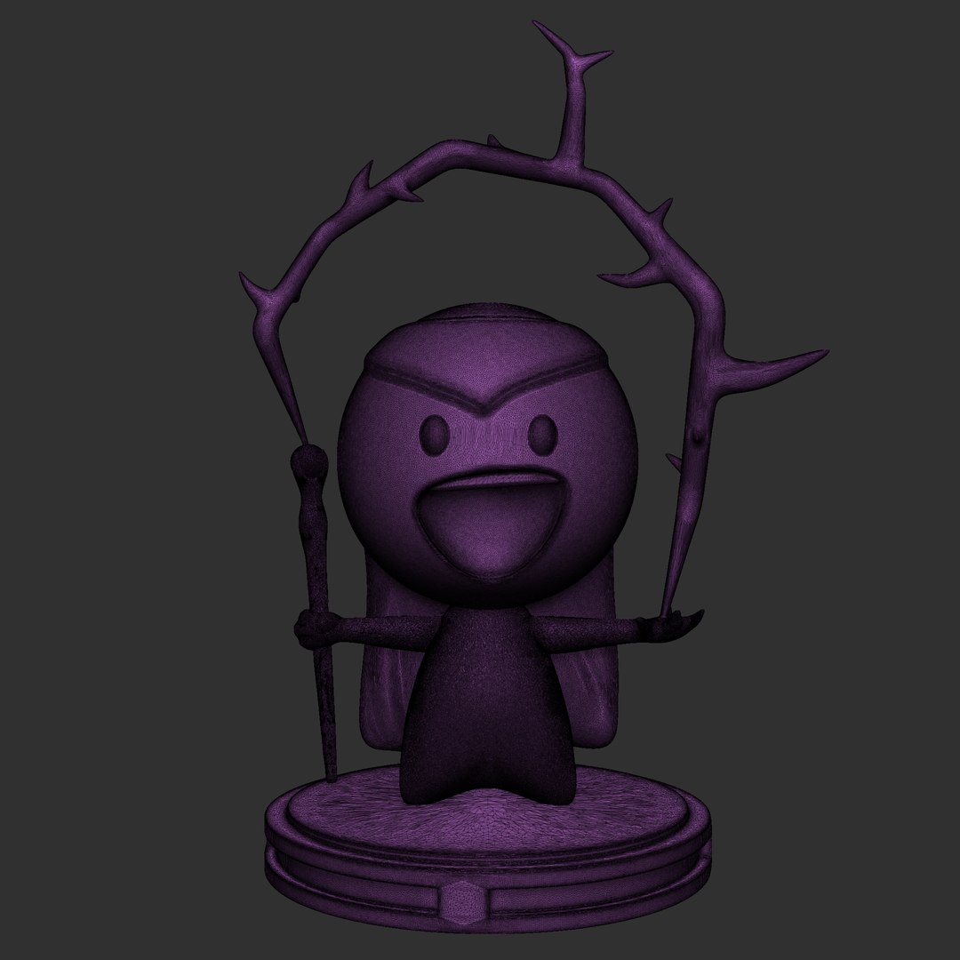 3D Diablo 2 Sorceress Chibi 3D Print Model - TurboSquid 2056355