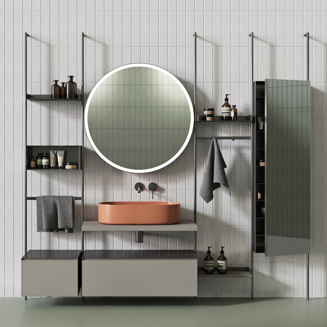 3D Furniture Bathroom Nic Design - TurboSquid 1481074