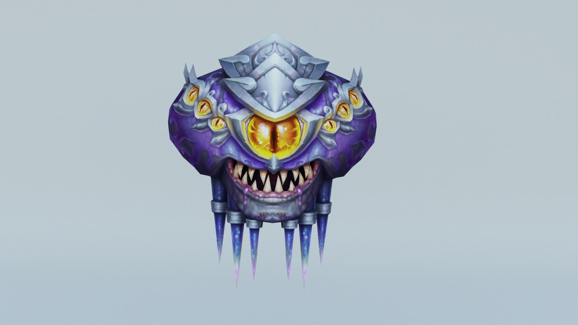 3D Monster virus eyes boss fuduyanmo - TurboSquid 1849550