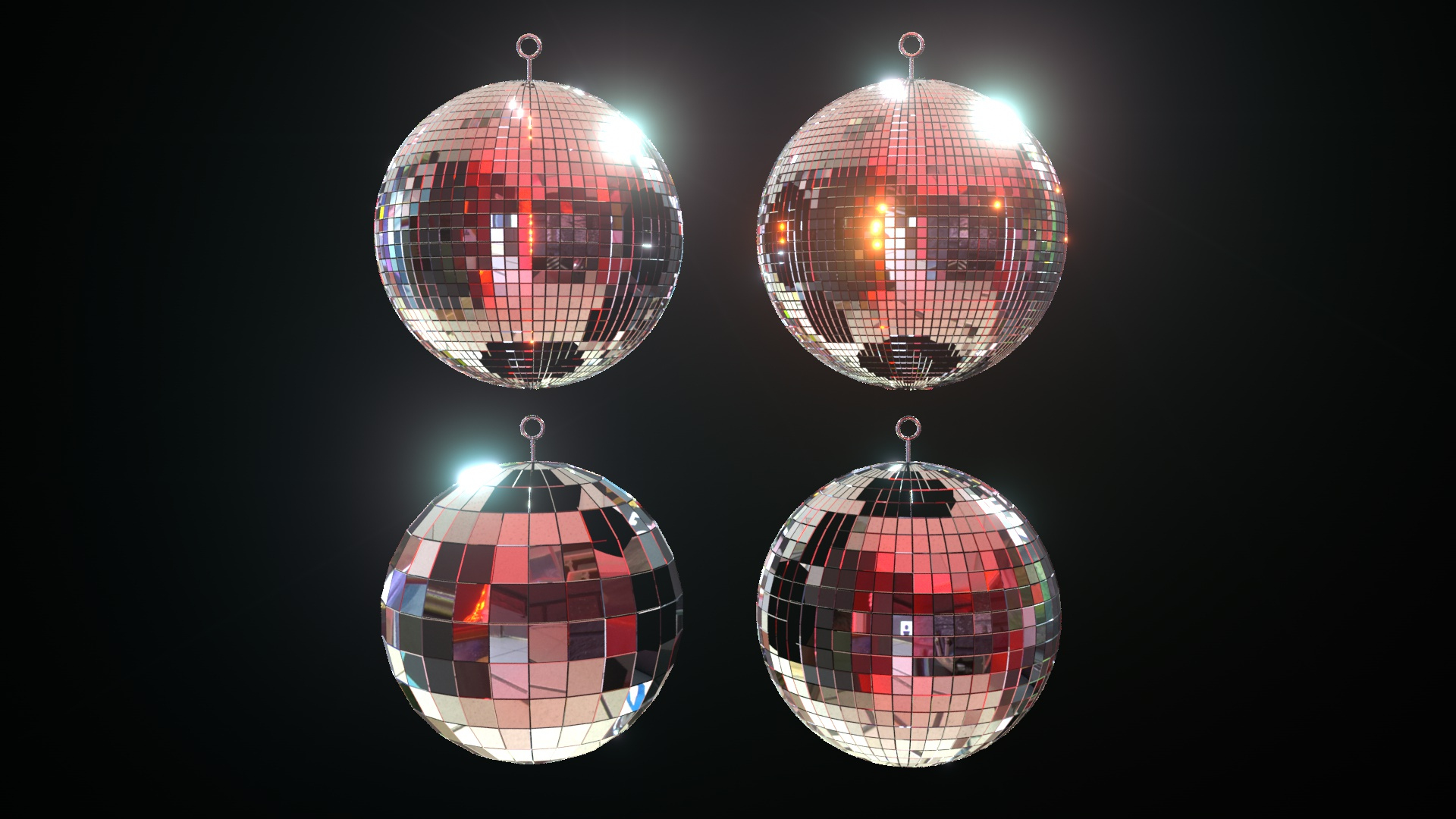 3D Disco Mirror Party Model - TurboSquid 1689608