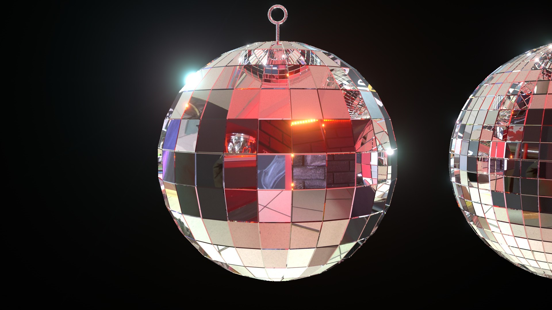 3D Disco Mirror Party Model - TurboSquid 1689608