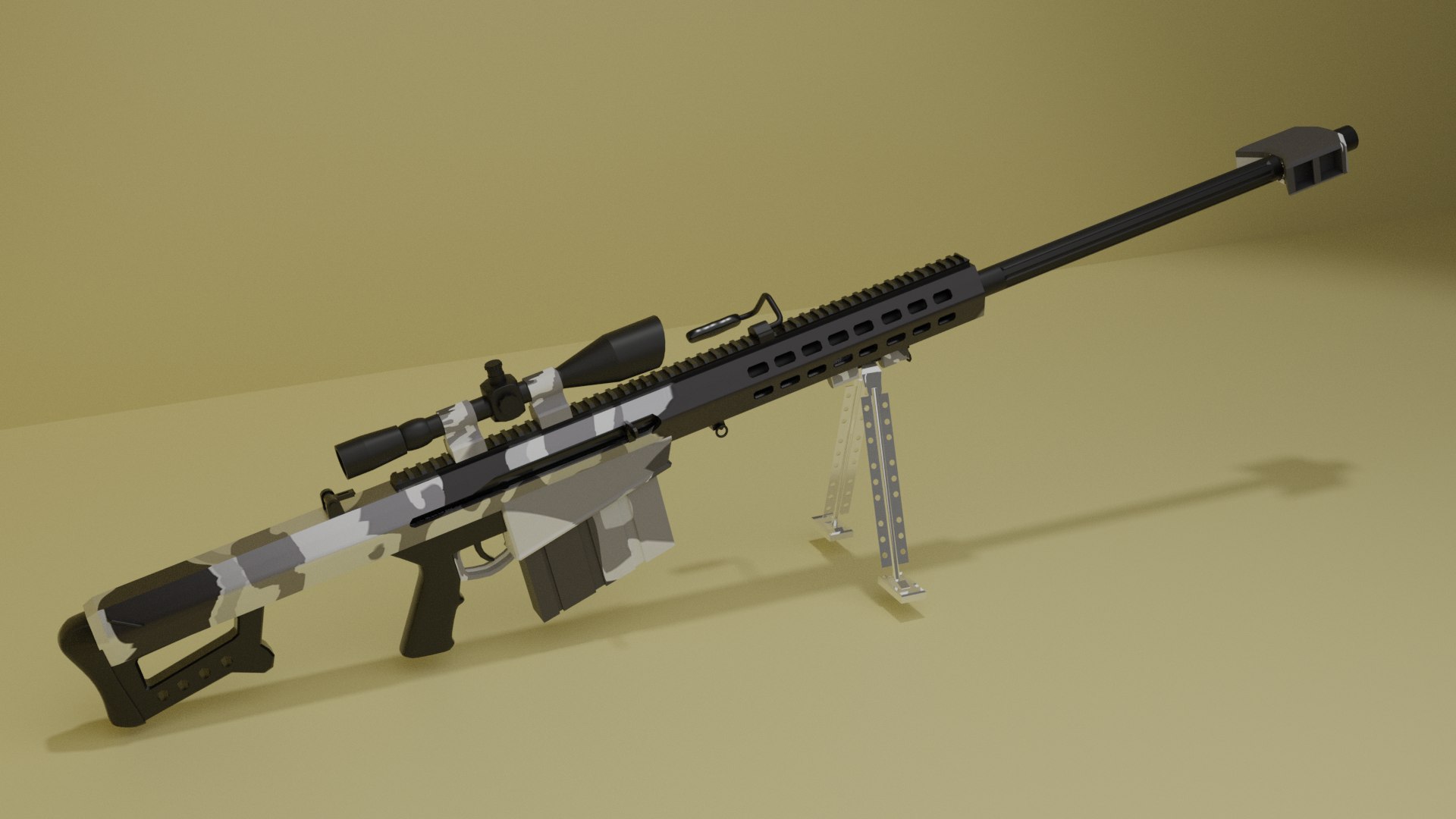 3D model sniper gun - TurboSquid 1469314