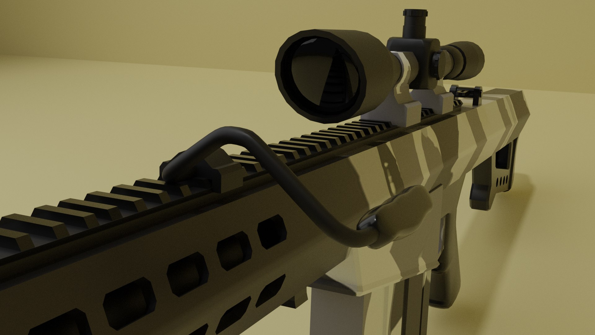 3D model sniper gun - TurboSquid 1469314