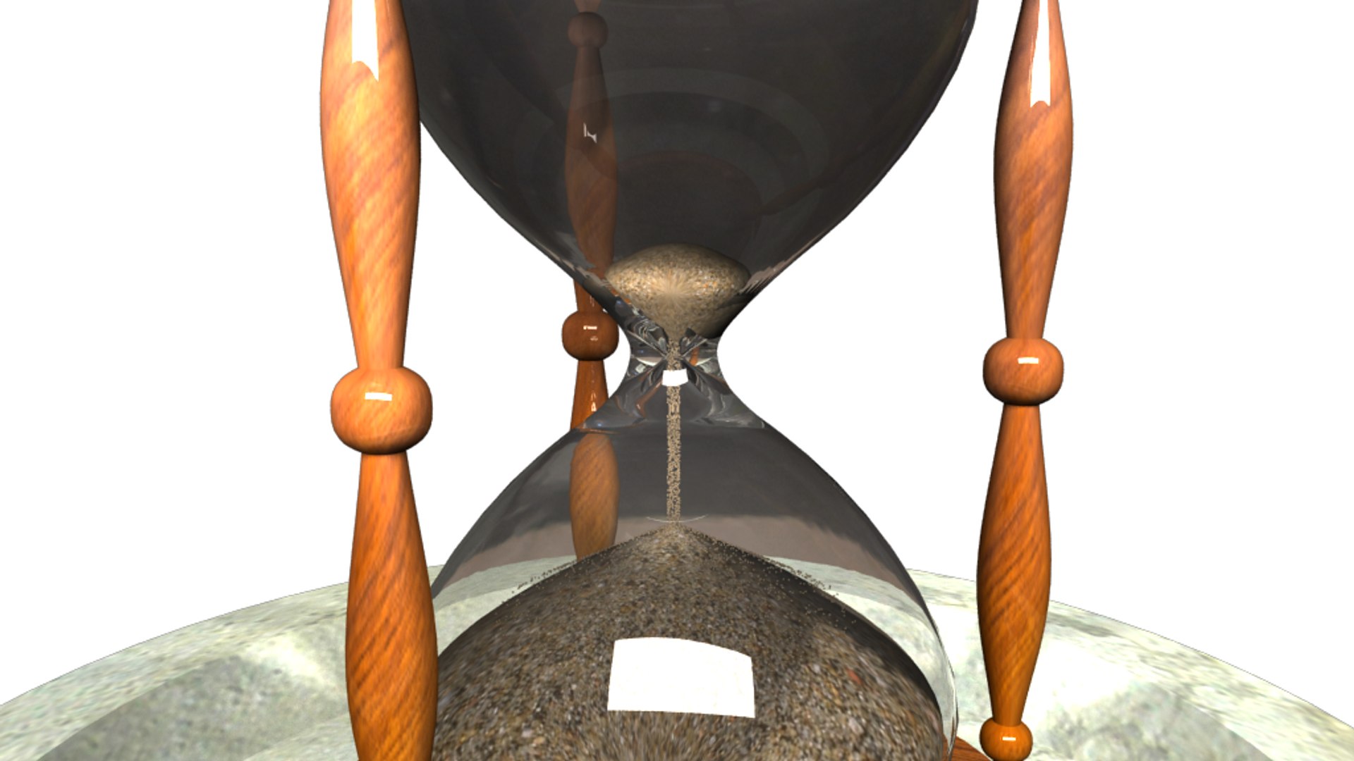 Sand Clock Sandclock 3d Max