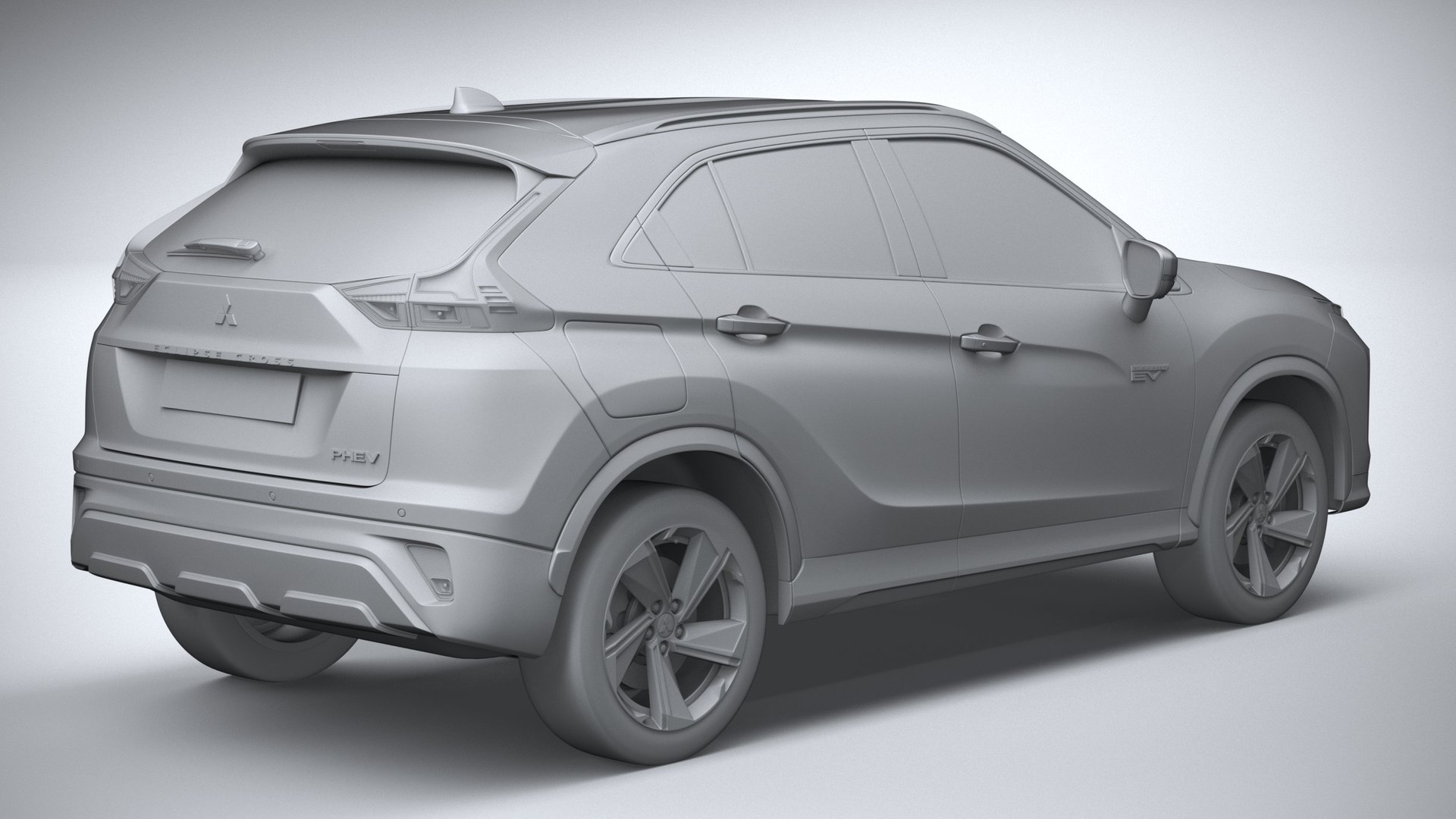 3D Mitsubishi Eclipse Cross Model - TurboSquid 1687505
