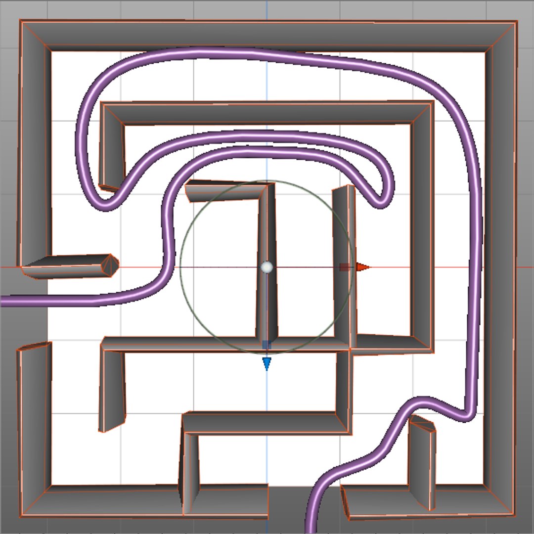 Free Small Maze 3d Model