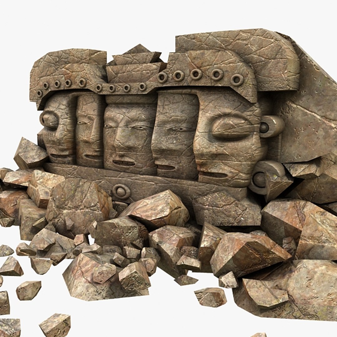 Model Of Stone Head V3