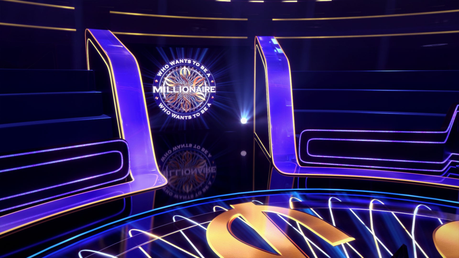 Millionaire TV Studio Set Collection 05 3D Model - TurboSquid 1923301