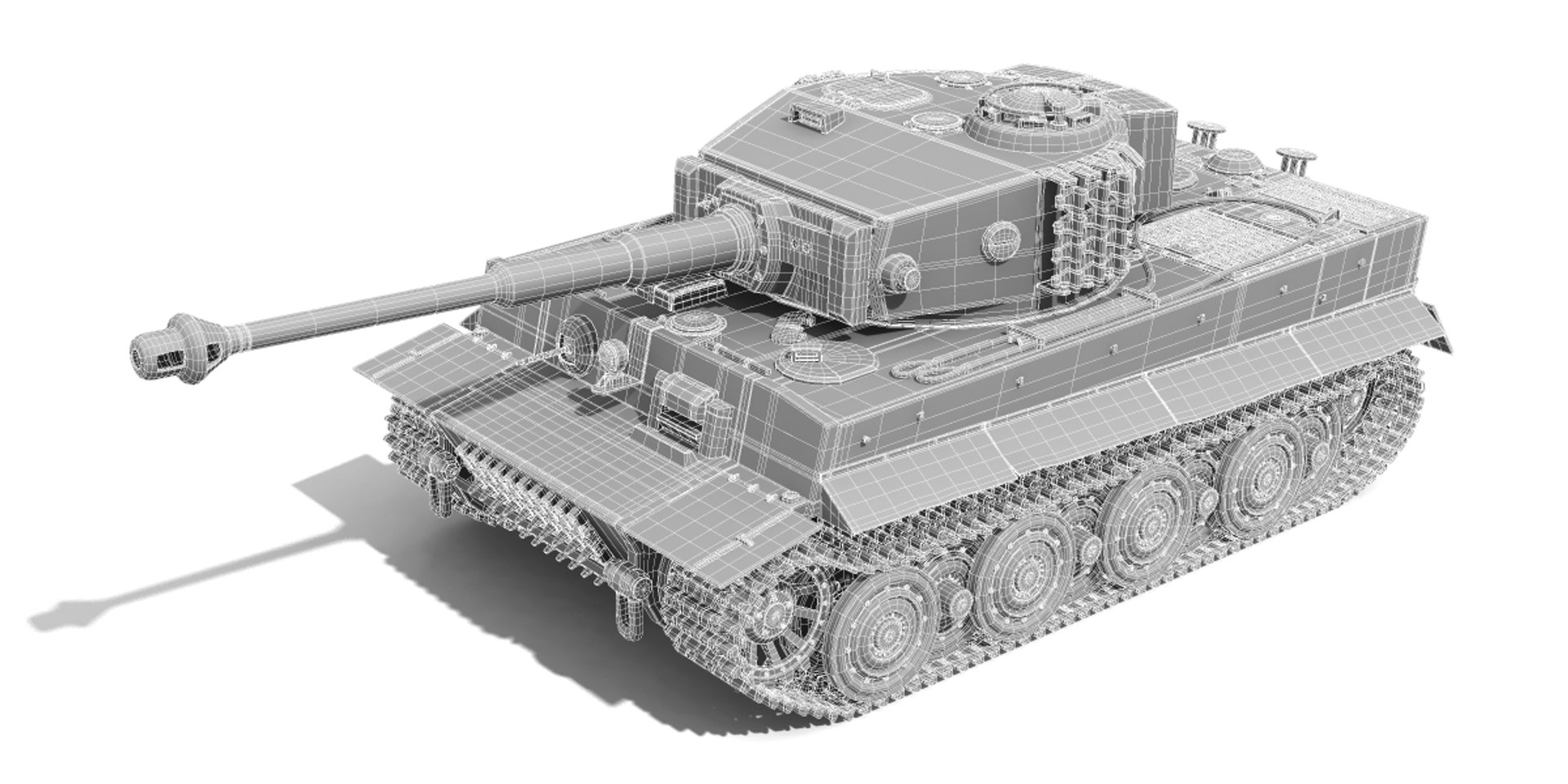 Pz Tiger Vi 3d Model