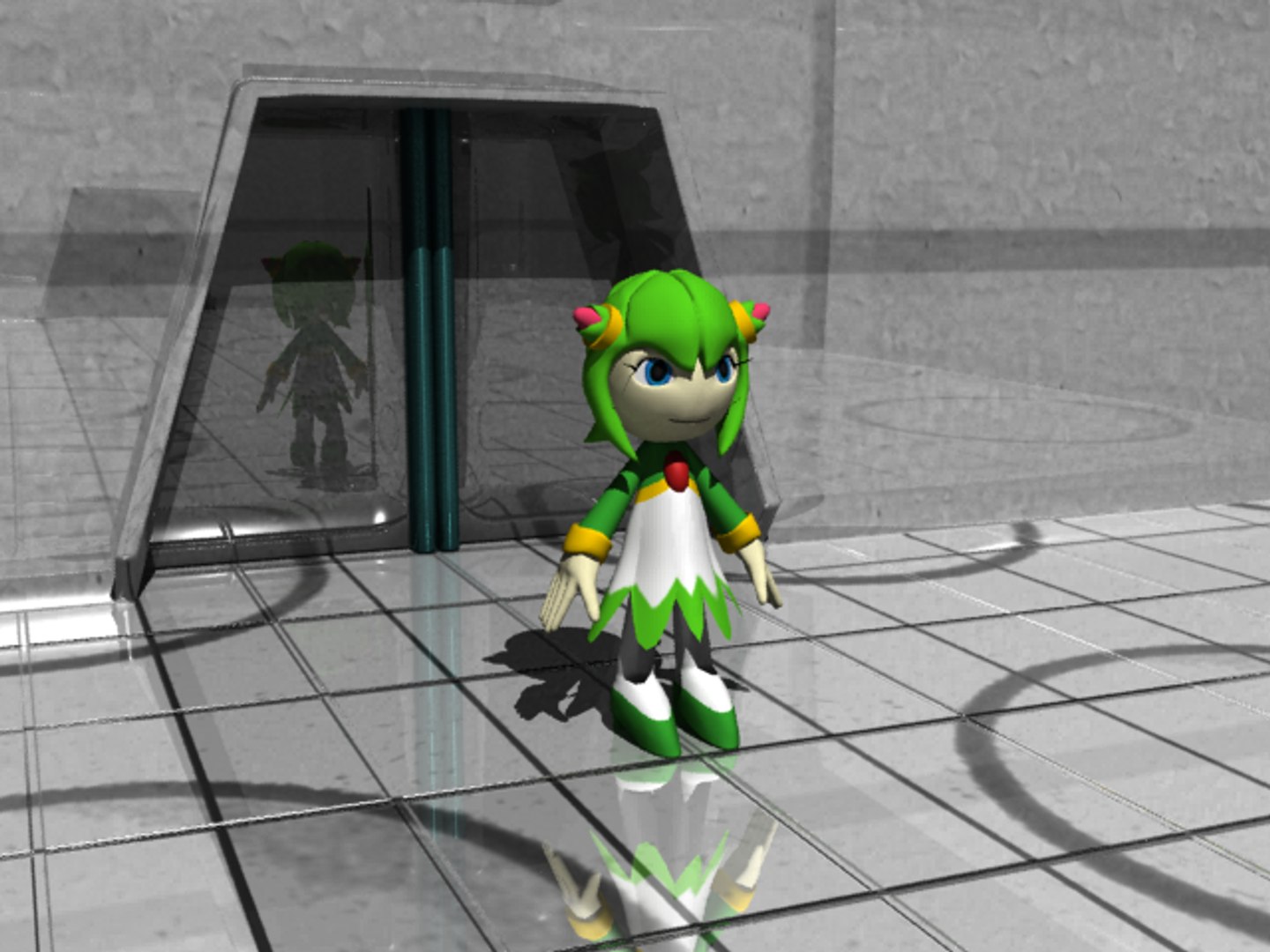 3ds Max Cosmo Sonic X