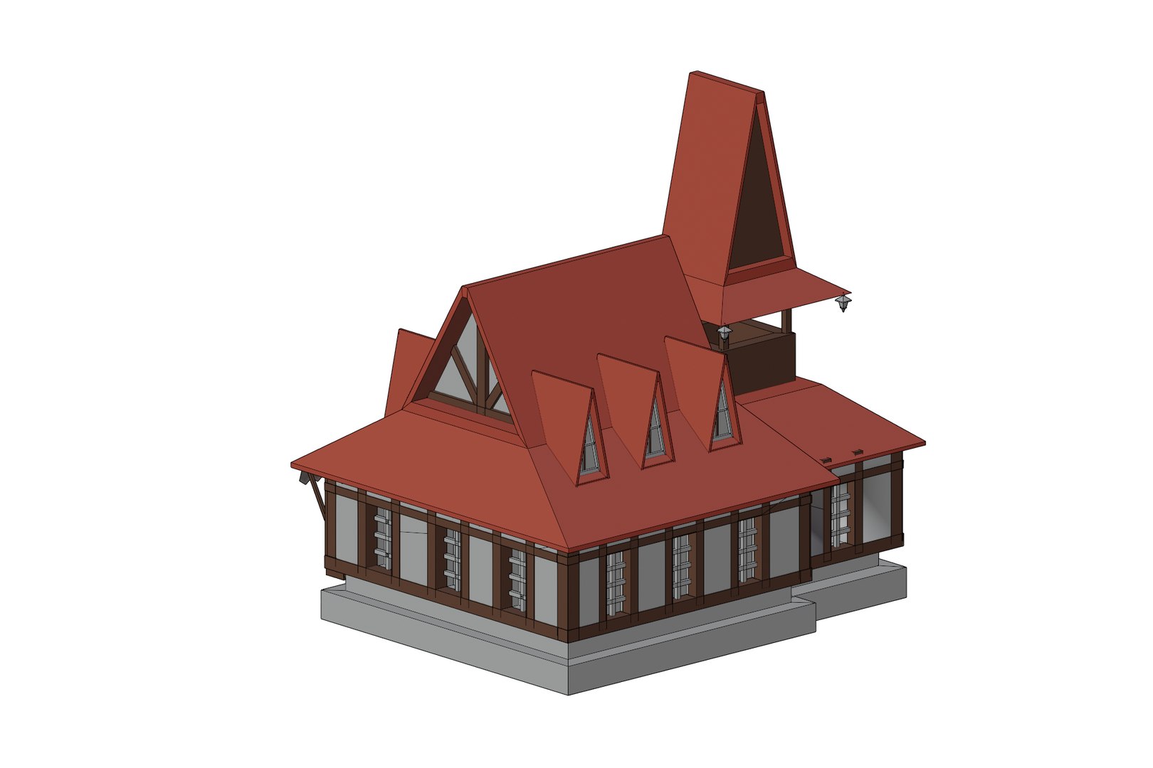 Fruit Market 3D Model - TurboSquid 1838641