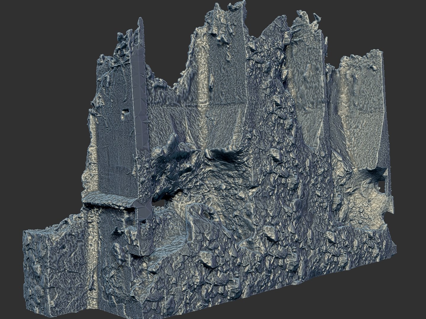 3D Concrete Rubble1 - TurboSquid 1722774