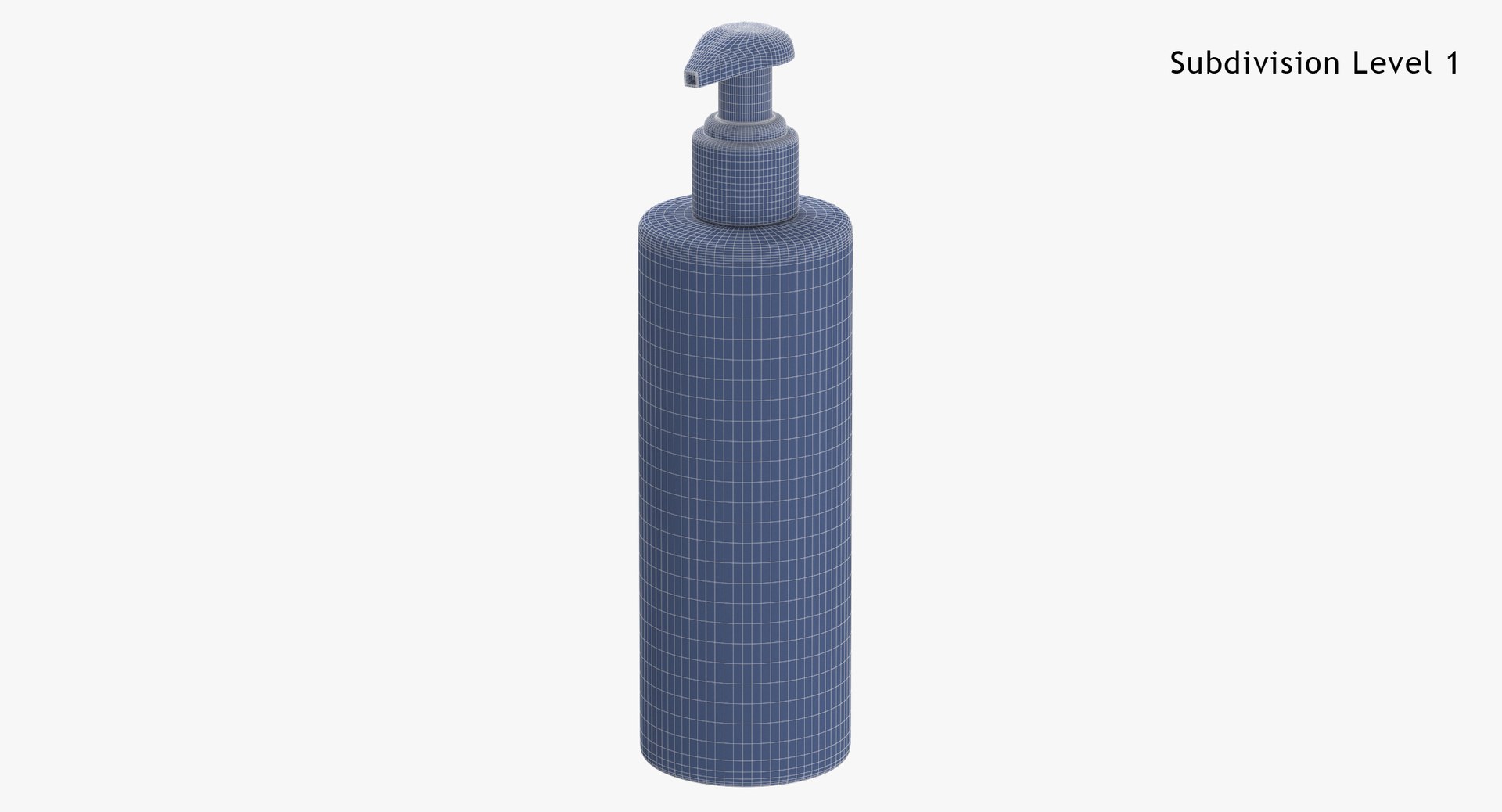 3D Shampoo Bottle Type 01 Blank And Generic Basic Poses - TurboSquid ...