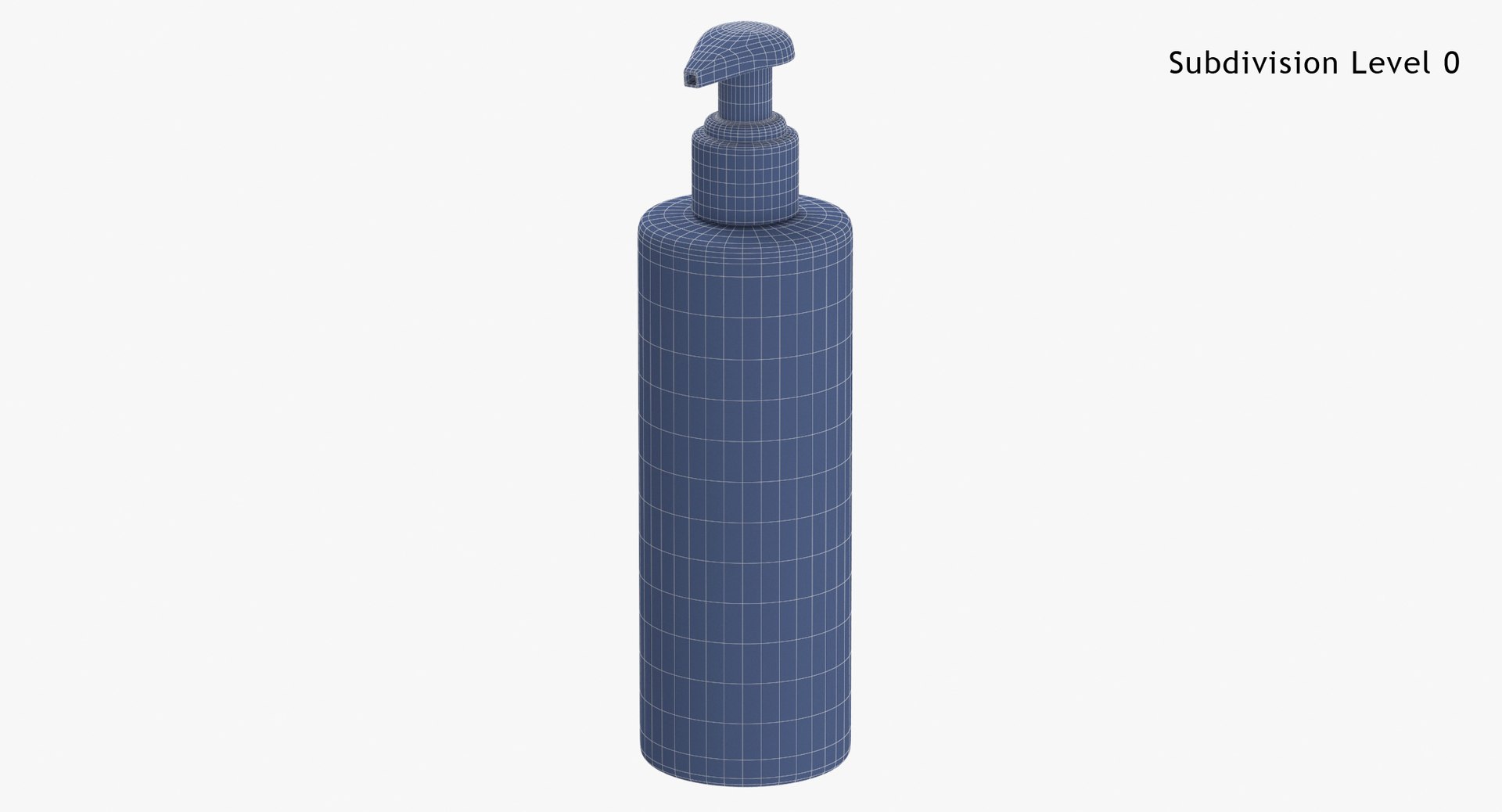 3D Shampoo Bottle Type 01 Blank And Generic Basic Poses - TurboSquid ...