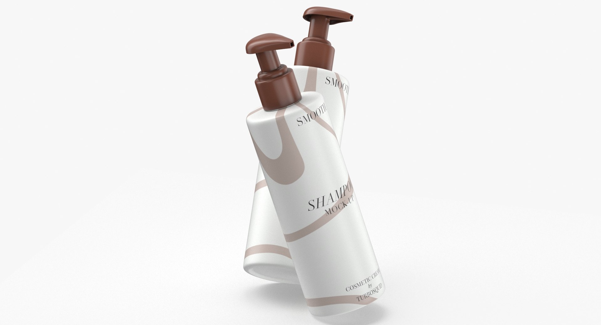3D Shampoo Bottle Type 01 Blank And Generic Basic Poses - TurboSquid ...