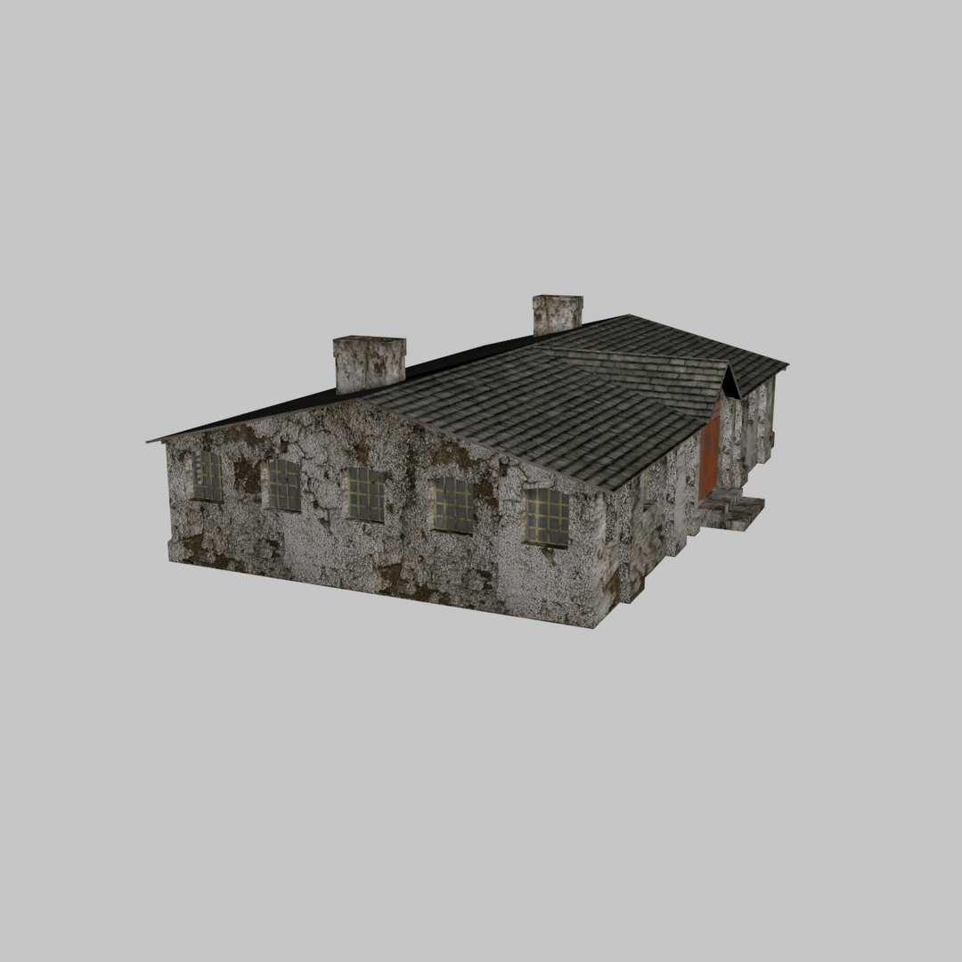 Old Barrack 3D Model - TurboSquid 1187410