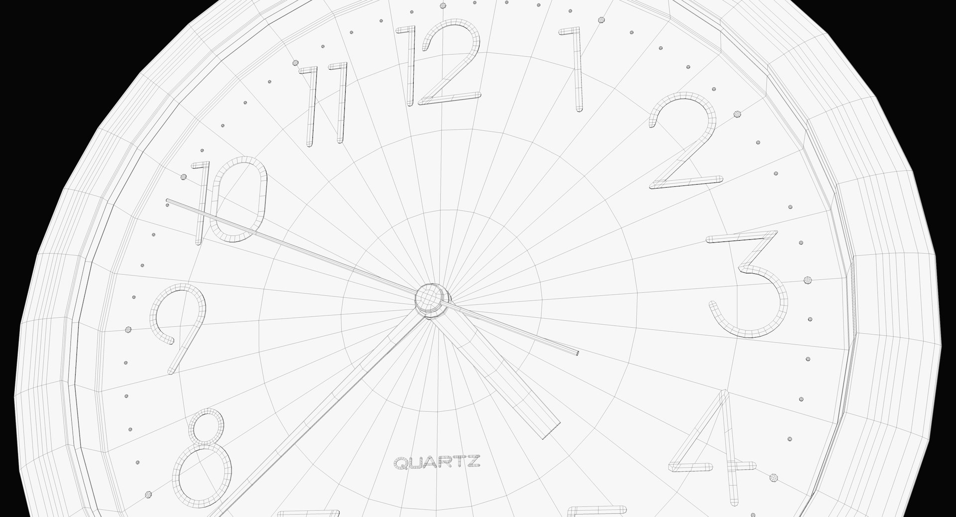 3D model realistic wall clock rig - TurboSquid 1292766