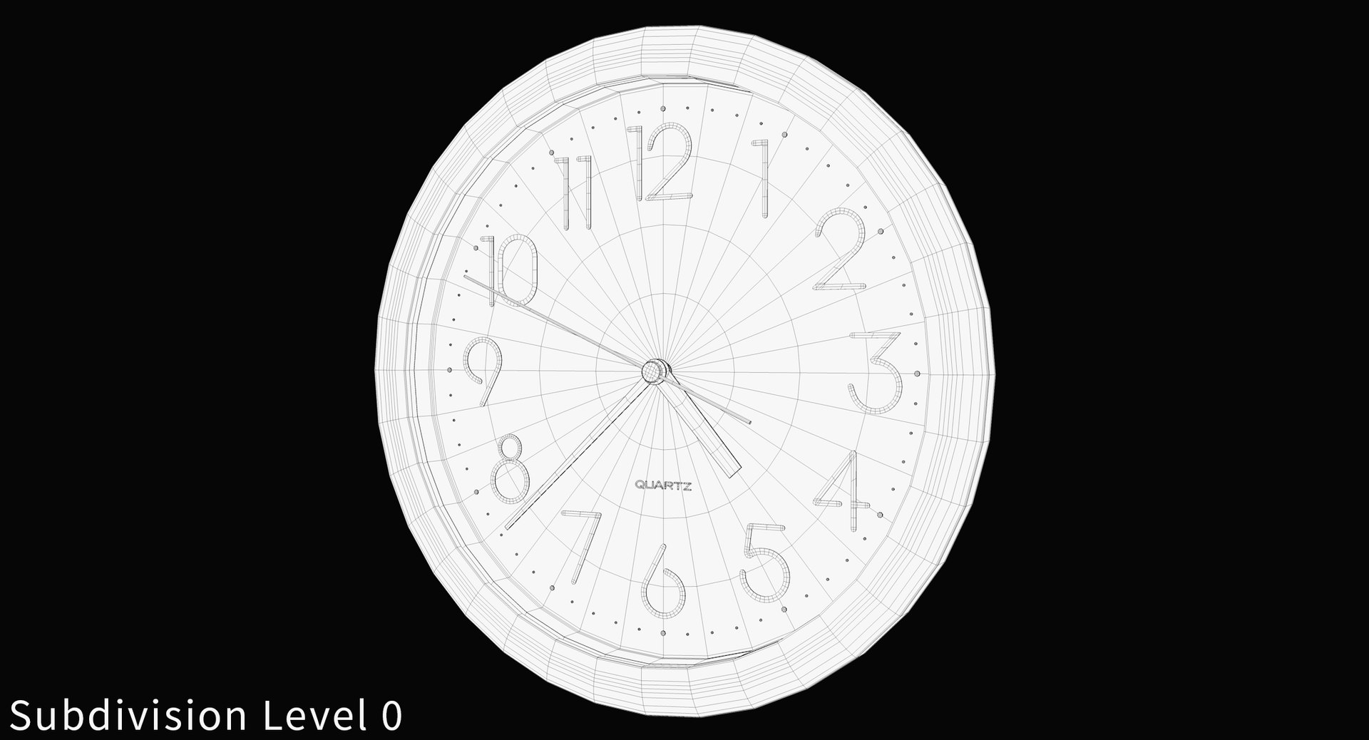 3D Model Realistic Wall Clock Rig - TurboSquid 1292766