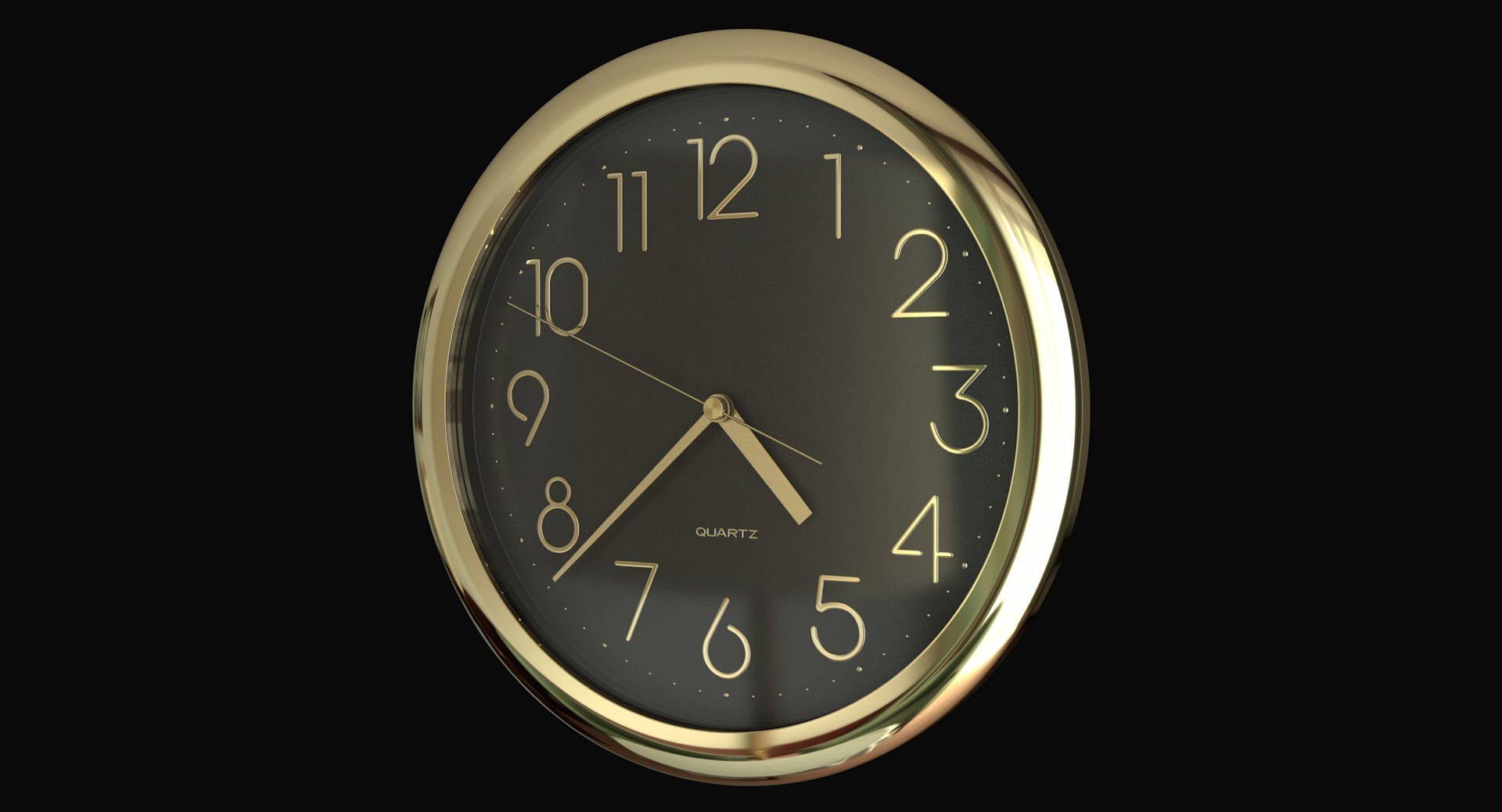 3D model realistic wall clock rig - TurboSquid 1292766