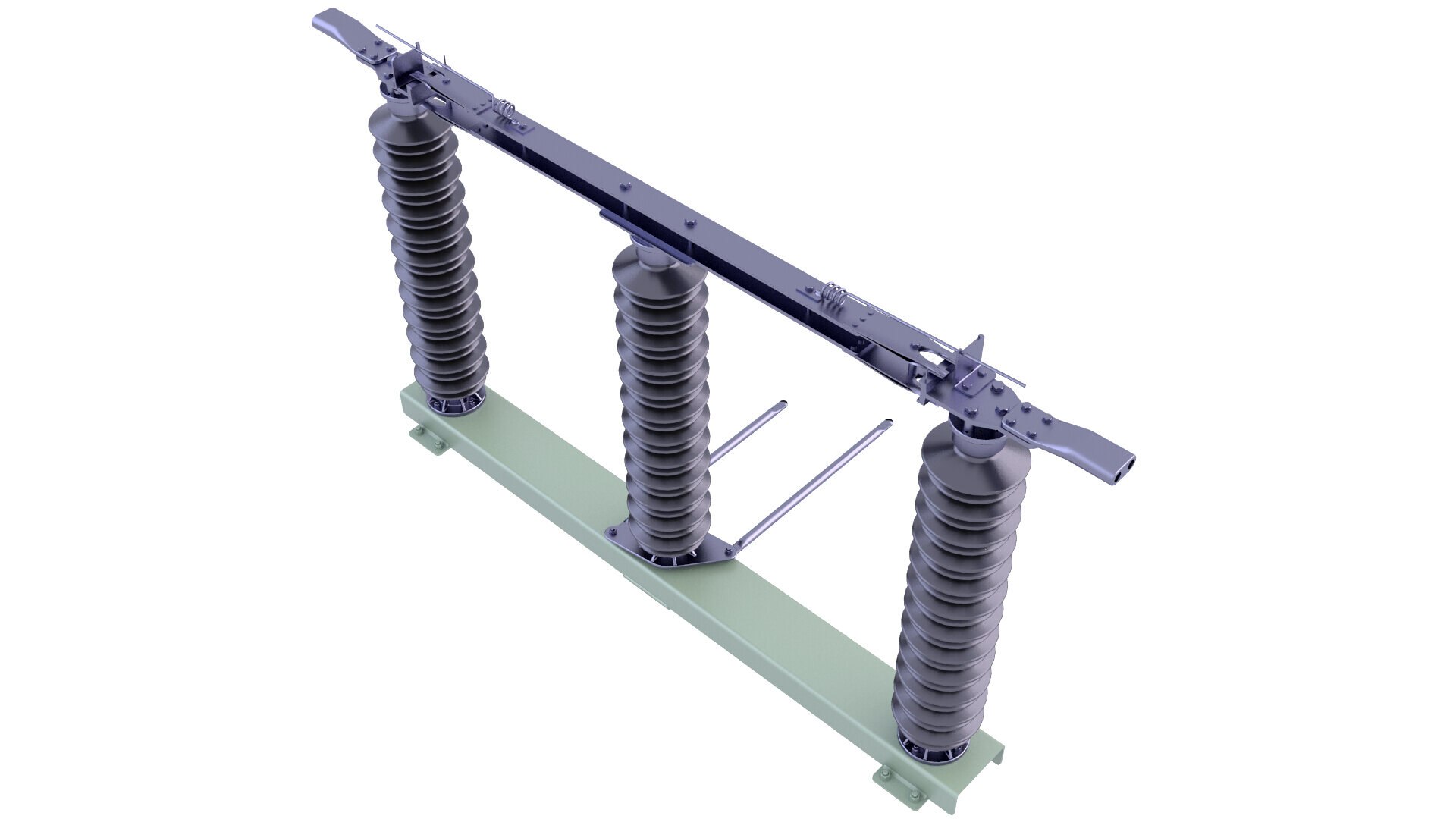 Substation Disconnector 38 3D Model - TurboSquid 2278891