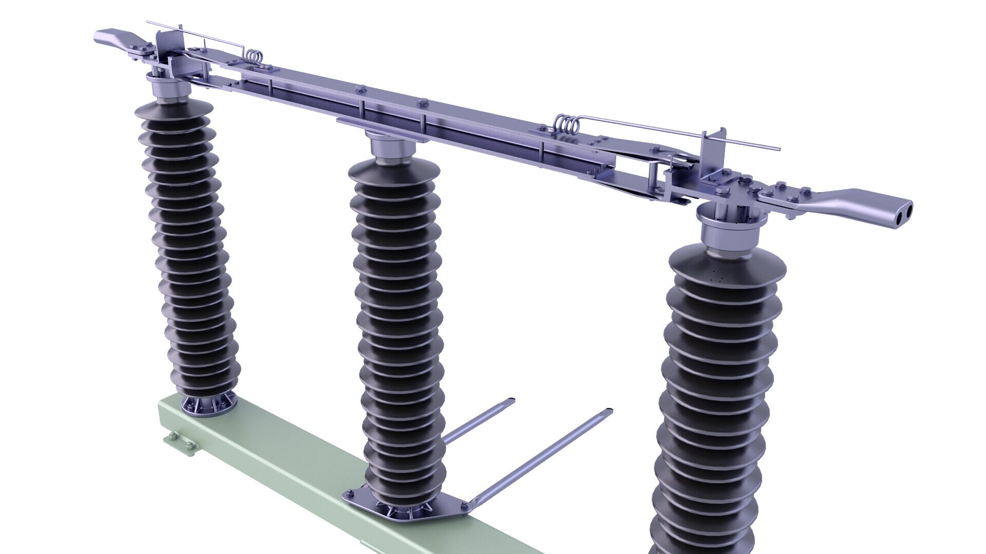 Substation Disconnector 38 3D Model - TurboSquid 2278891