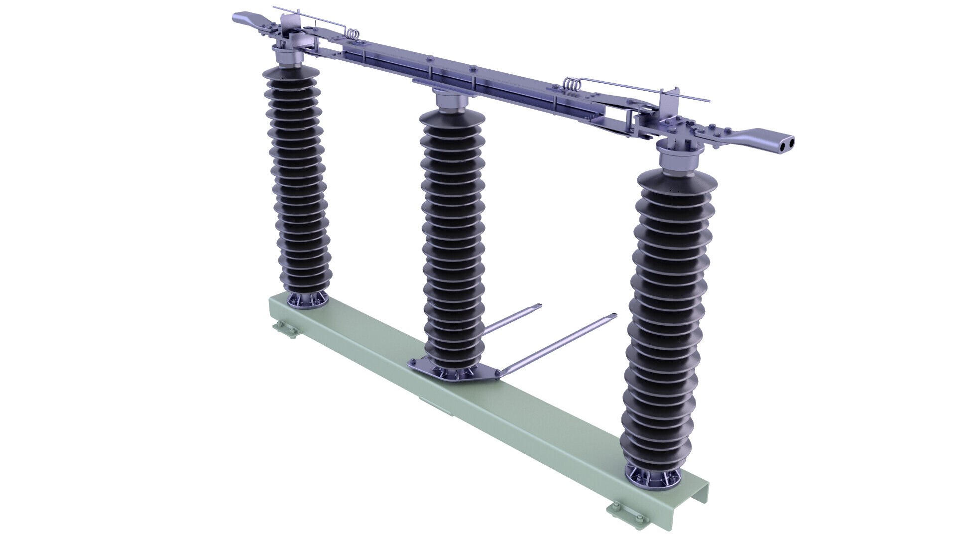 Substation Disconnector 38 3D Model - TurboSquid 2278891