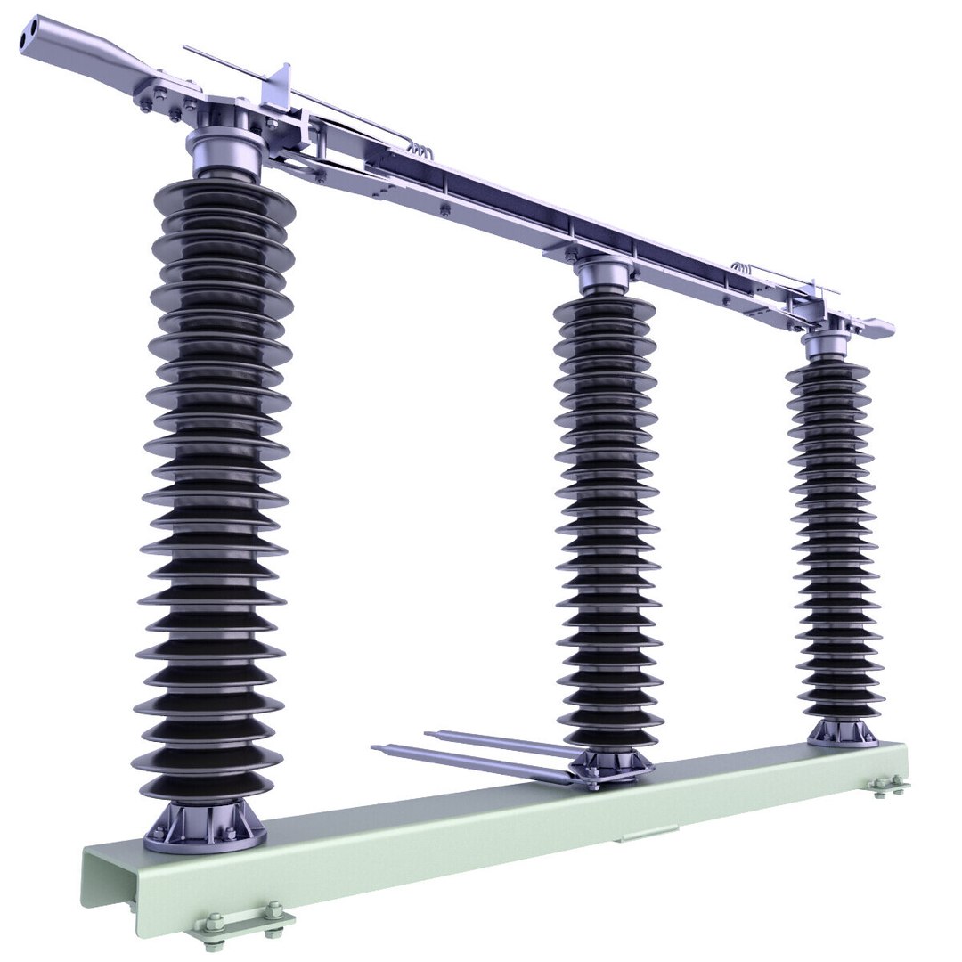 Substation Disconnector 38 3D Model - TurboSquid 2278891