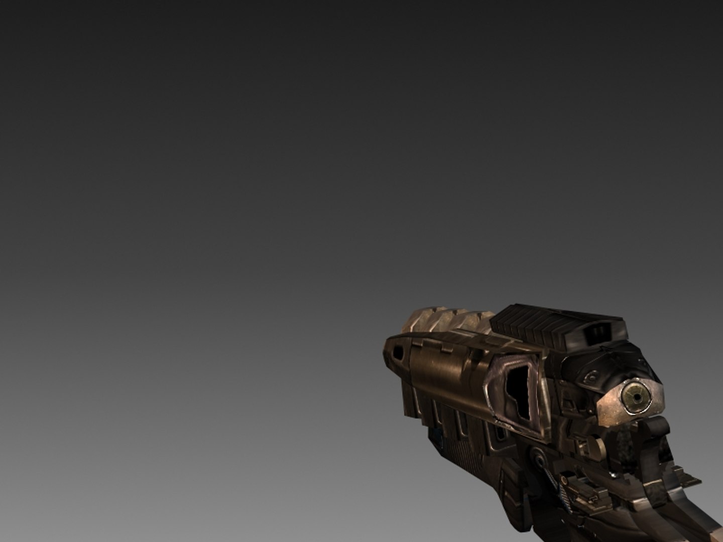 Pistol Ready 3d Model