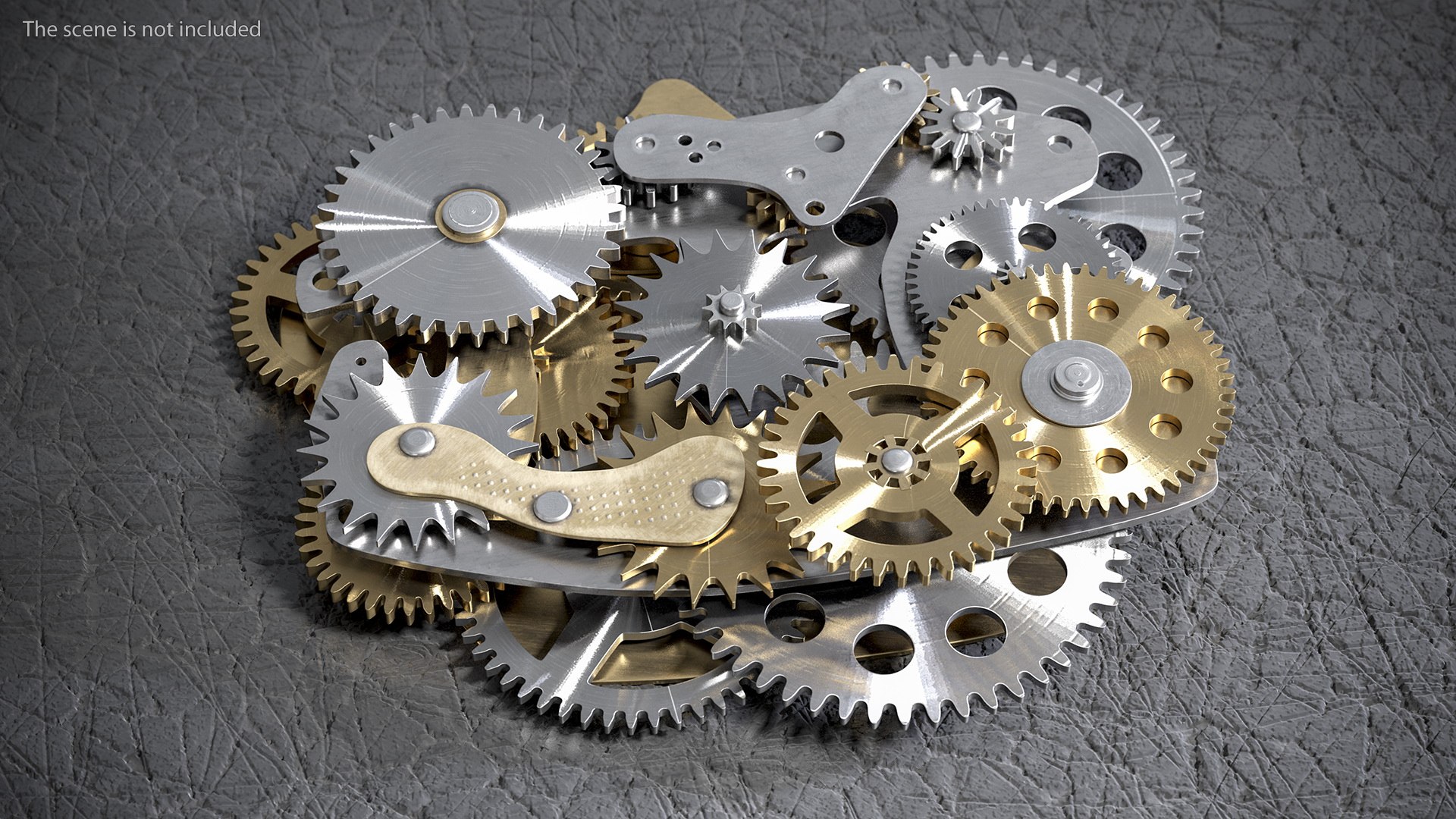 Cog Gears Mechanism Mixed 3D Model - TurboSquid 1657268