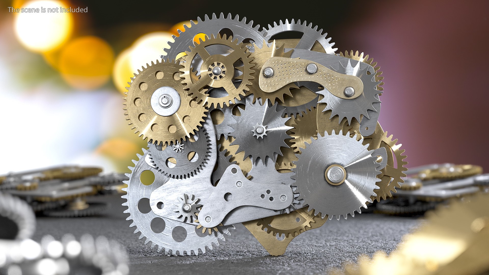 Cog Gears Mechanism Mixed 3D Model - TurboSquid 1657268