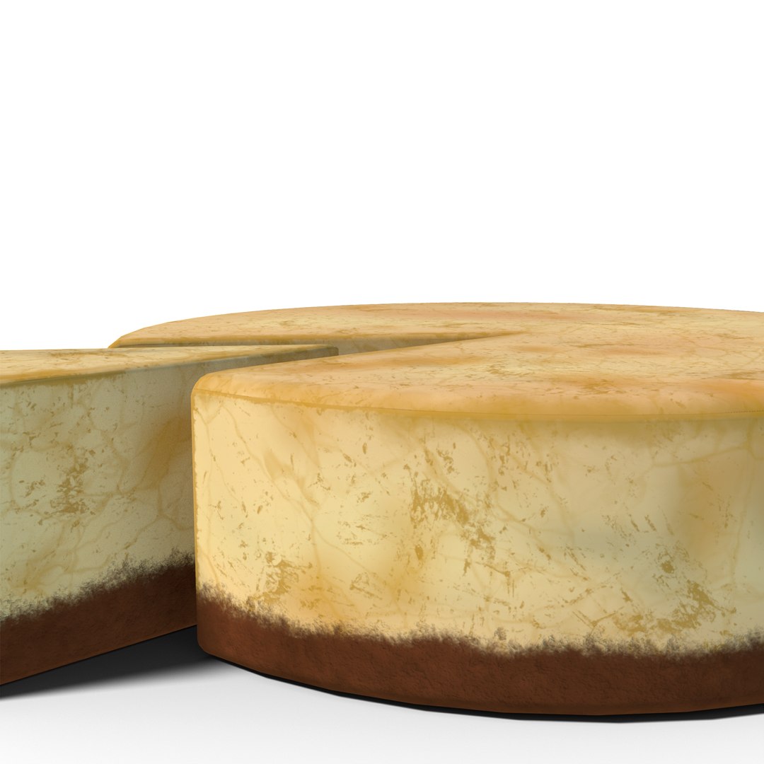 3D Cheese Cake Model - TurboSquid 2084298
