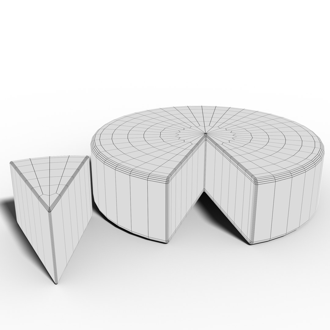 3D Cheese Cake Model - TurboSquid 2084298