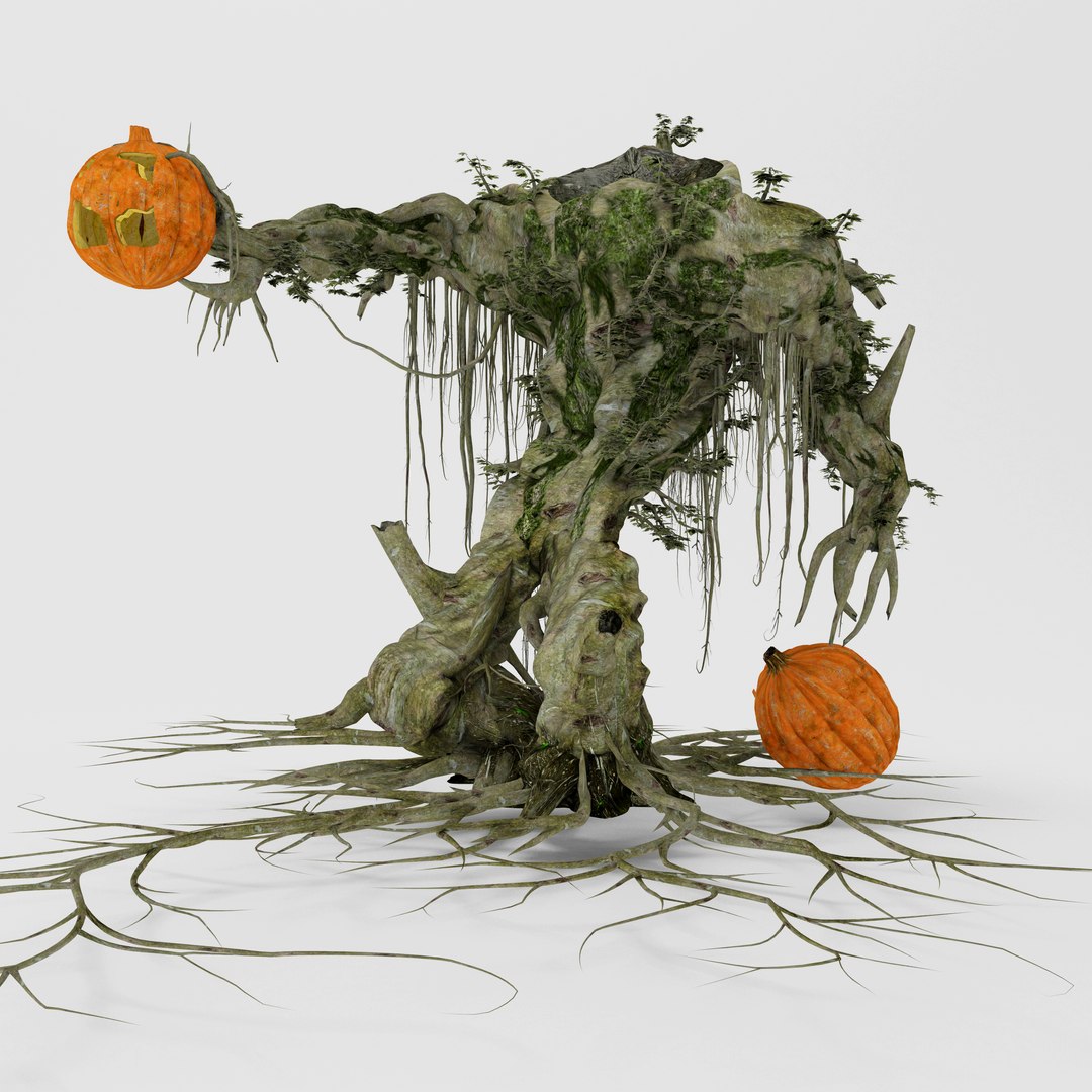 Headless Horseman Tree 3D Model - TurboSquid 1634221